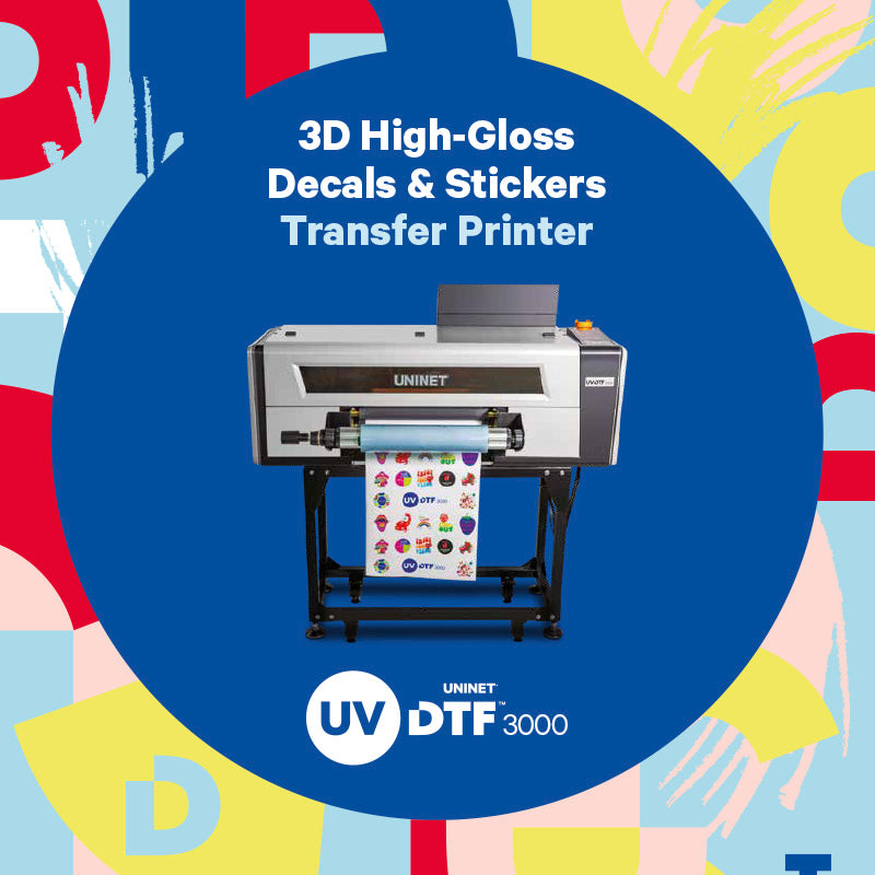 Uninet UV DTF 3000 Direct to Film Printer | Heat Transfer Vinyl 4u – HEAT TRANSFER VINYL 4U
