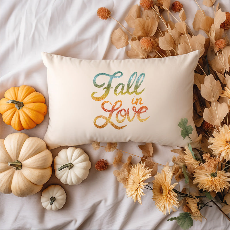 Fall/ Thanksgiving Glitter Patterned HTV (18.5" x 12") | Heat Transfer ...