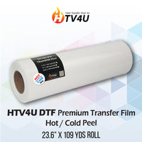 HTV4U DTF Premium Transfer Film (23.6" x 109 Yards) - Hot / Cold Peel | Heat Transfer Vinyl 4u ...