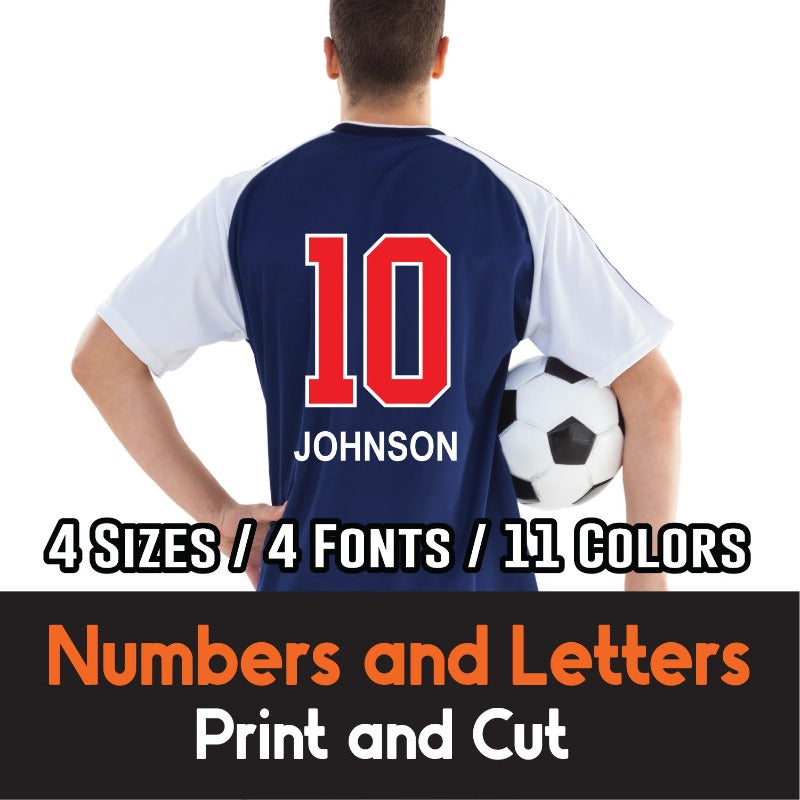 Numbers and Letters Print and Cut HTV | Heat Transfer Vinyl 4u – HEAT ...
