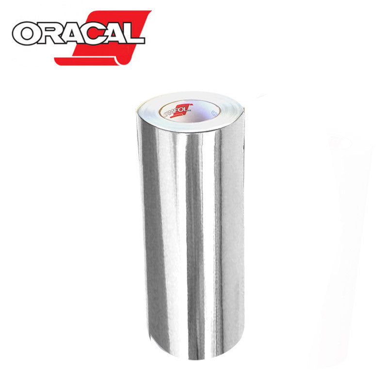 Oracal 351 Metallized Chrome Mirror 12" x 12" Sheet | Heat Transfer ...